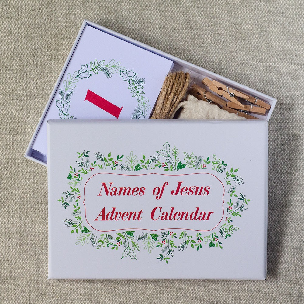 Names of Jesus Advent Calendar | Christian Advent Calendar – Lacewing ...